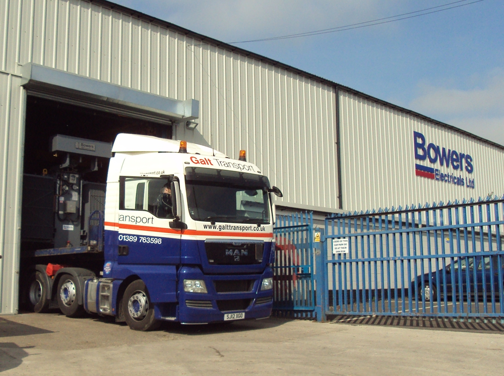 Distribution transformers from Bowers Electricals, switchgear, motors ...